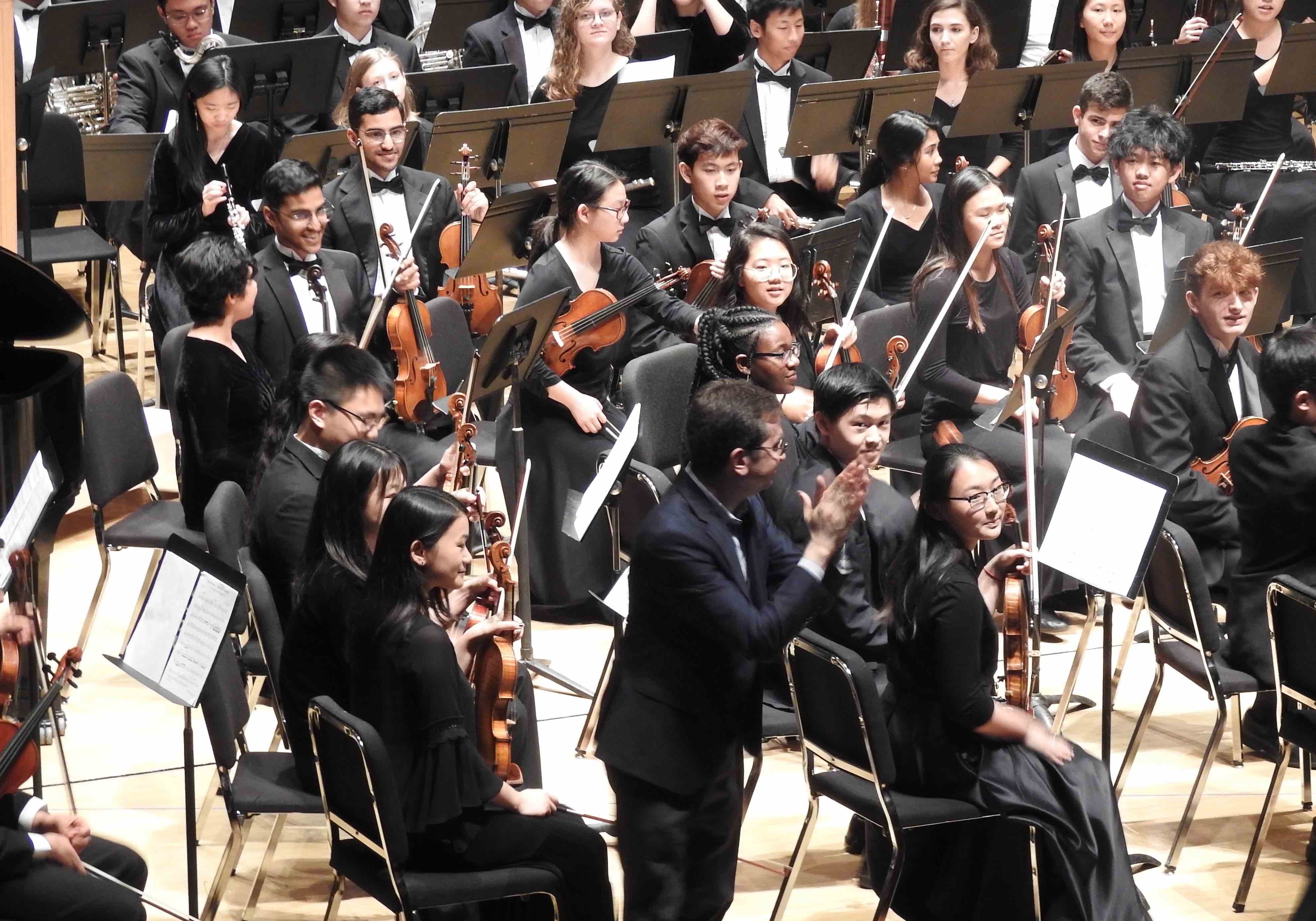 Houston Youth Symphony performs Ring the Bells at Break of Day @ Karim ...
